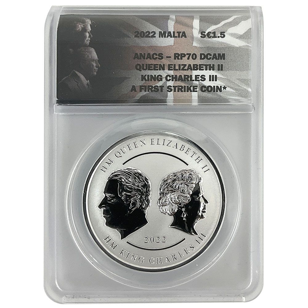 2022 King & Queen Reverse Proof Silver Coin | US Coins | Csnmint.com