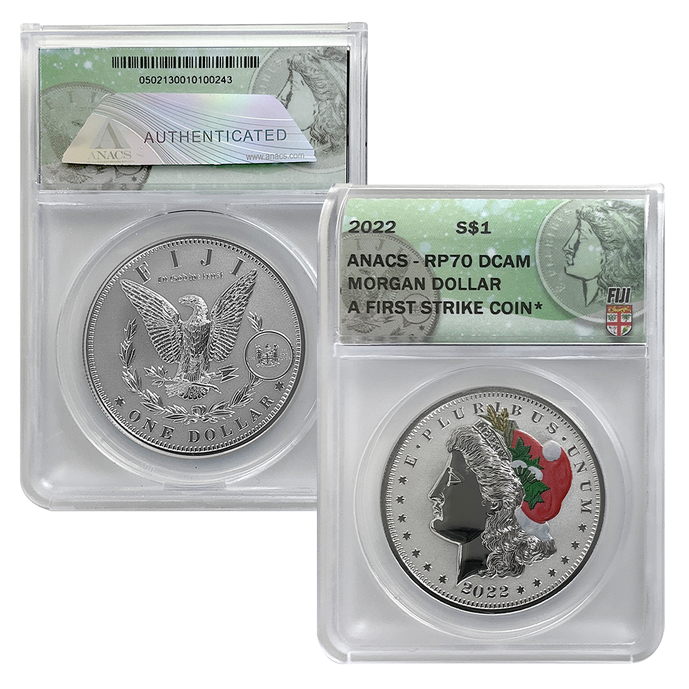2022 Colorized Reverse Proof Morgan - RP70 | US Coins | Csnmint.com