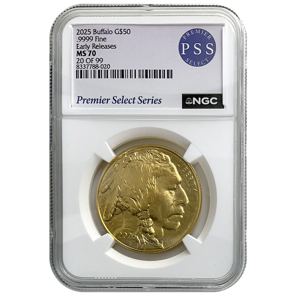 2025 NGC Numbered $50 Gold Buffalo | US Coins | Csnmint.com