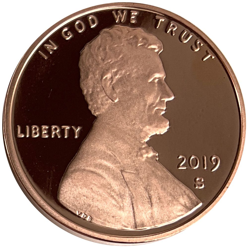 2019 Proof Lincoln Cent 10-Coin Roll | US Coins | Csnmint.com