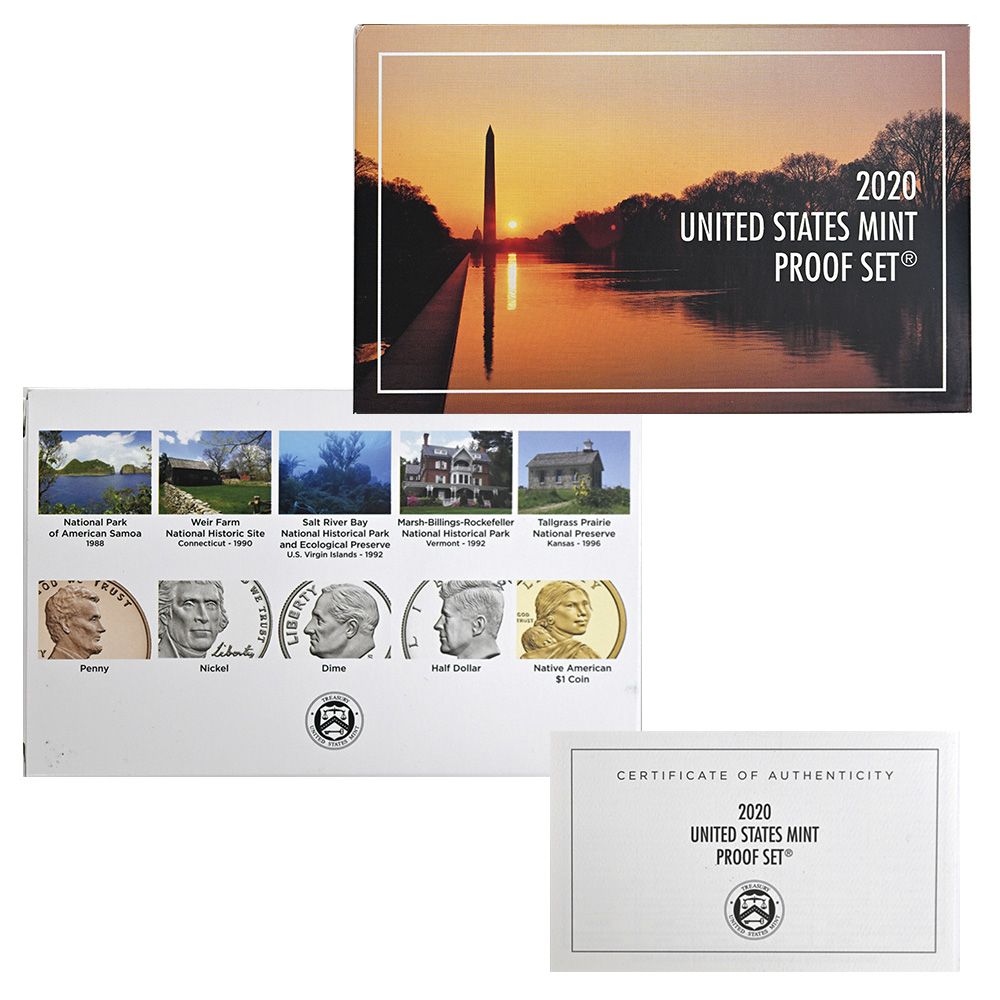 2020s Clad Proof Set w/ Bonus Reverse Proof Nickel | US Coins | Csnmint.com