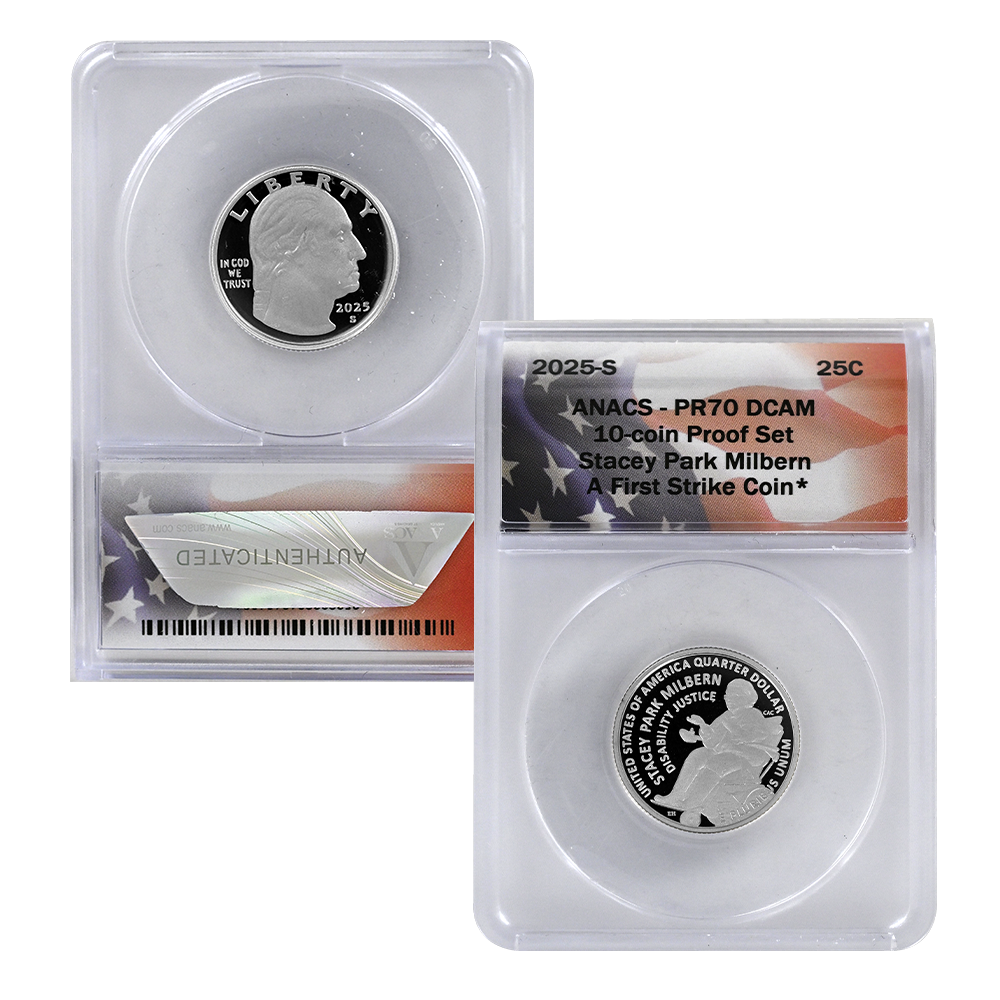 2025-S 10-Coin Proof Set - PR70 1st Strike | US Coins | Csnmint.com