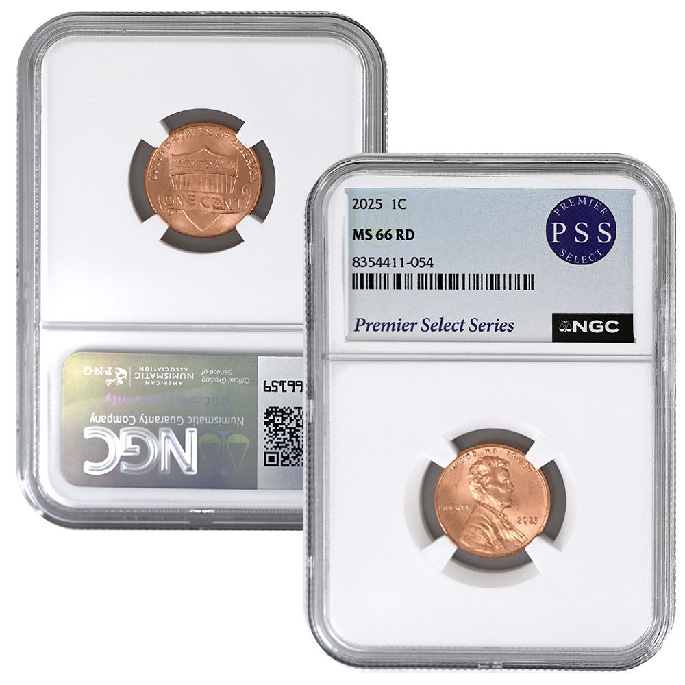 2025 P&D MS66 Lincoln Cents | US Coins | Csnmint.com