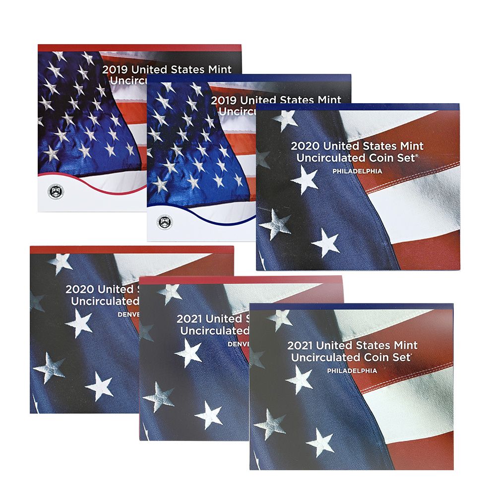 2009 – 2021 P&D U.S. Mint Sets | US Coins | Csnmint.com