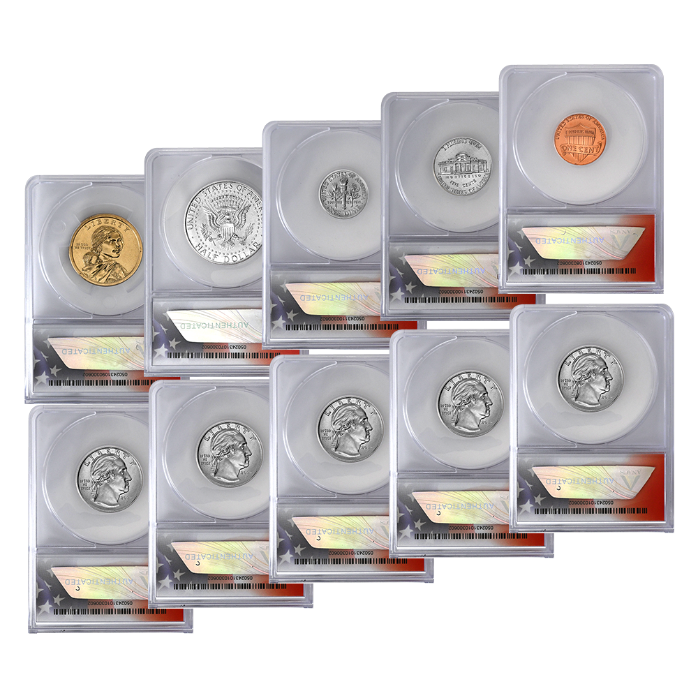 2025 P&D 20-Coin Mint Set – MS68 | US Coins | Csnmint.com