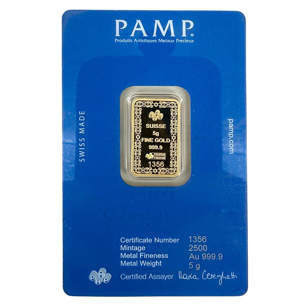5g Pure Gold Bar - Star of David | US Coins | Csnmint.com
