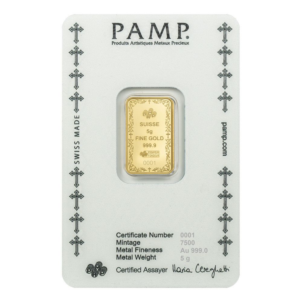 Cross of Christianity Pure Gold Bar | US Coins | Csnmint.com