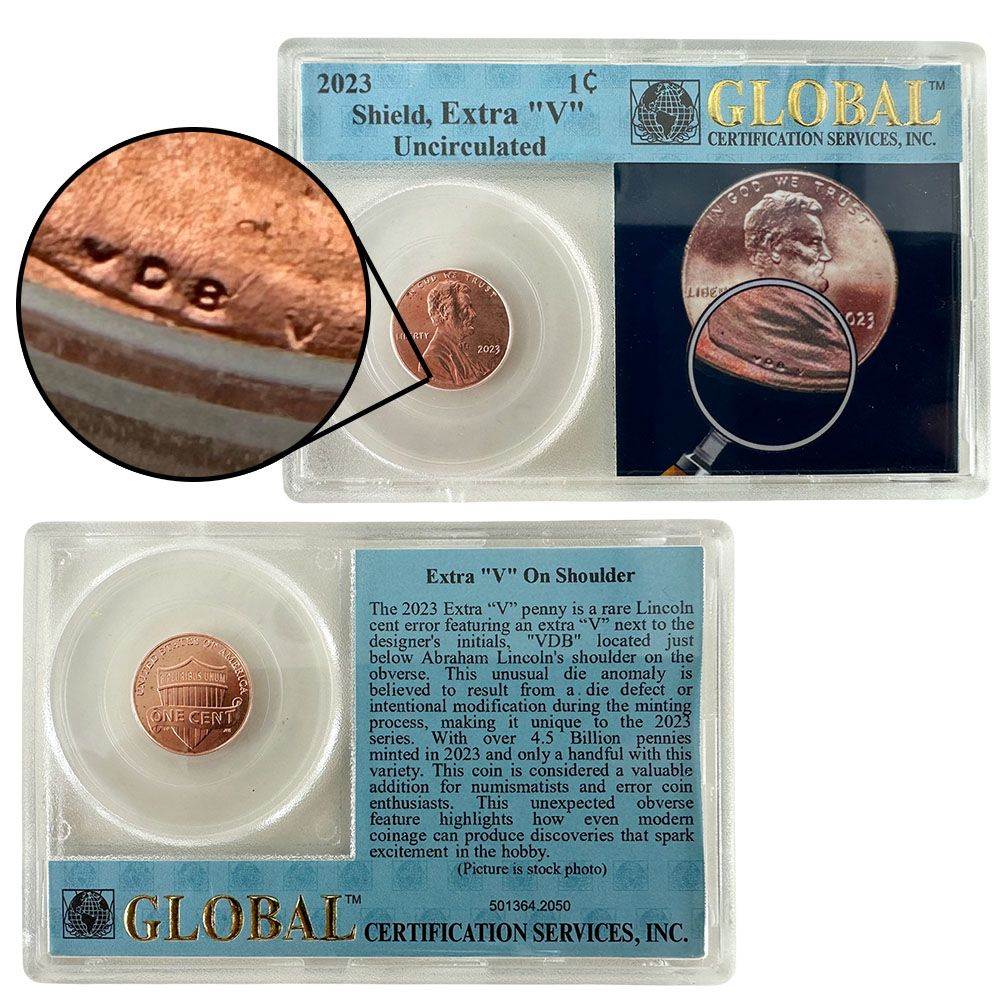 2023 Lincoln Cent VDB Error | US Coins | Csnmint.com