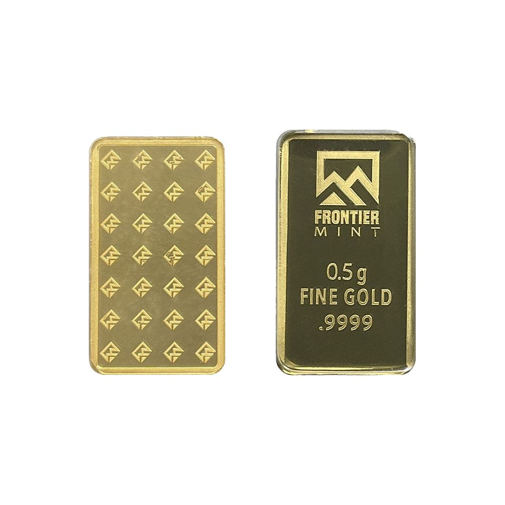 Frontier Mint Pure Gold Bar x10 | US Coins | Csnmint.com