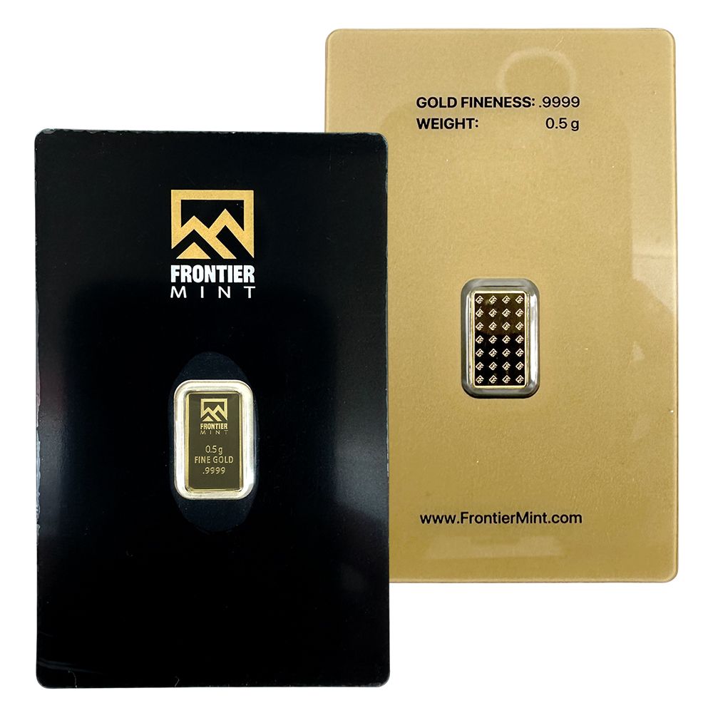 Frontier Mint Pure Gold Bar x10 | US Coins | Csnmint.com