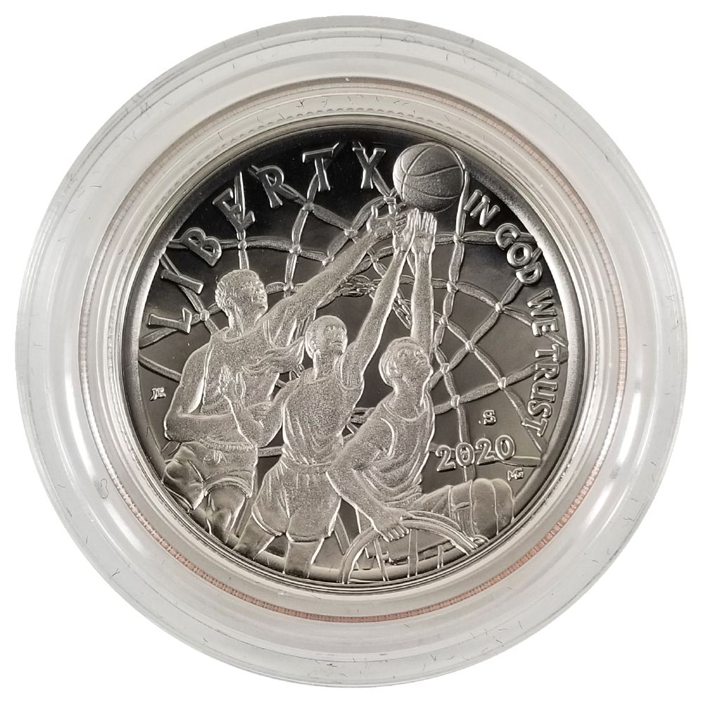 2020 Basketball HoF Colorized Half Dollar | US Coins | Csnmint.com