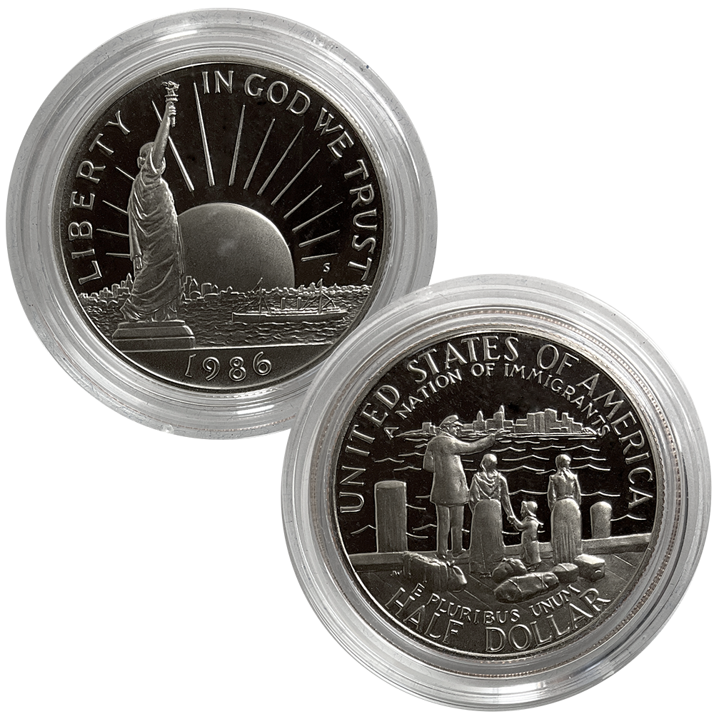 1986 Statue of Liberty Half Dollar x10 | US Coins | Csnmint.com