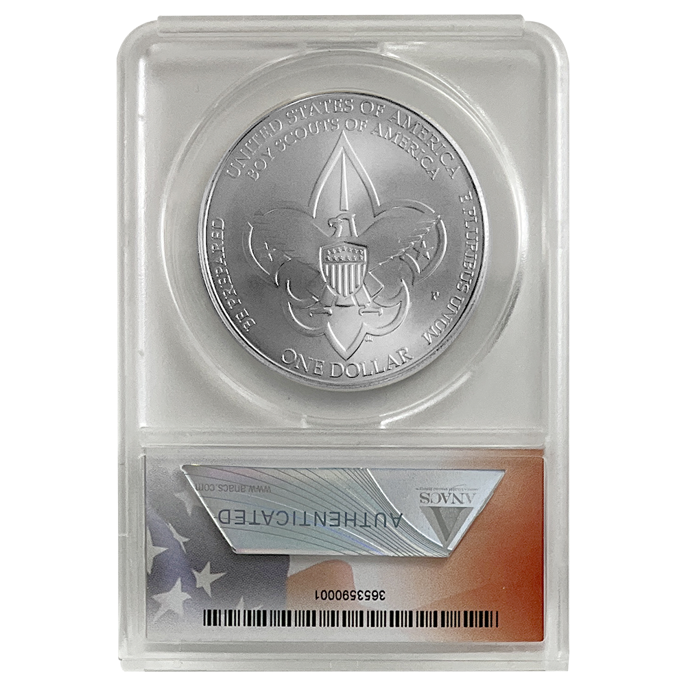 2010 Boy Scouts Silver Dollar MS70 | US Coins | Csnmint.com