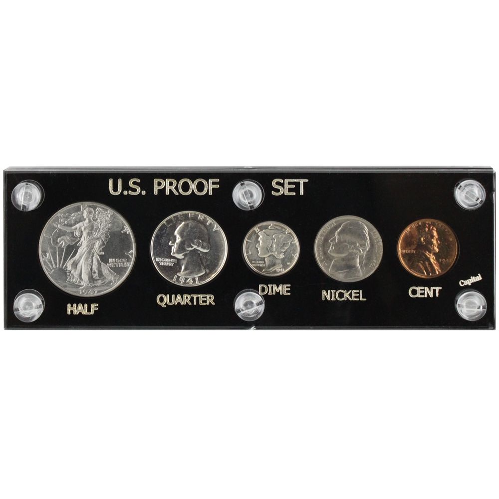 1941 5-Coin Proof Set | US Coins | Csnmint.com