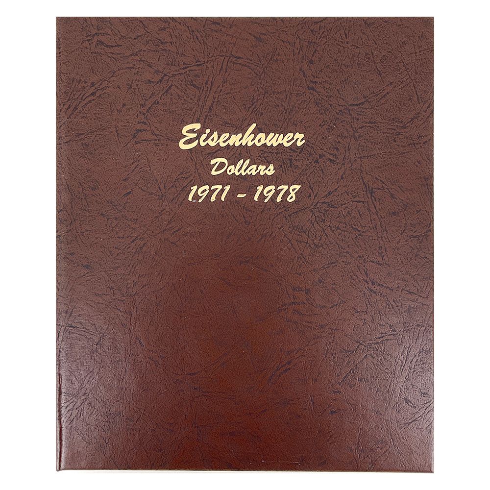 1971-1978 Uncirculated Eisenhower Dollar Album | US Coins | Csnmint.com