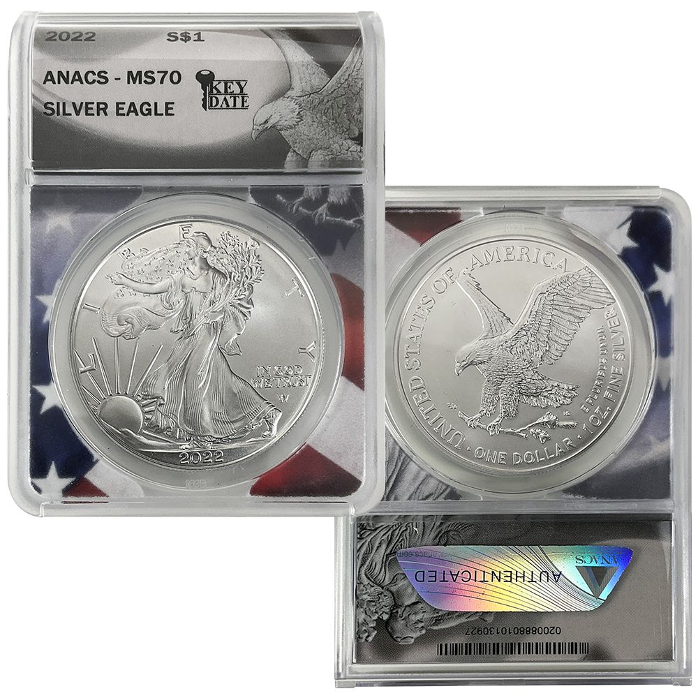 2022 Silver Eagles x20 – MS70 Key Date | US Coins | Csnmint.com