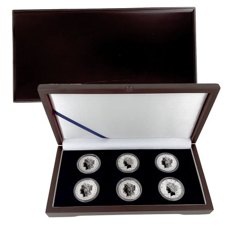 2022 Reverse Proof Peace & Morgan 6-Coin Set | US Coins | Csnmint.com