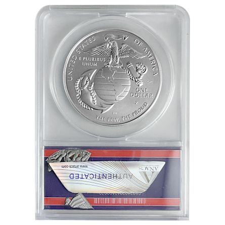 2025 Marine Corps Commemorative 1oz Silver Coin – MS70 | US Coins ...