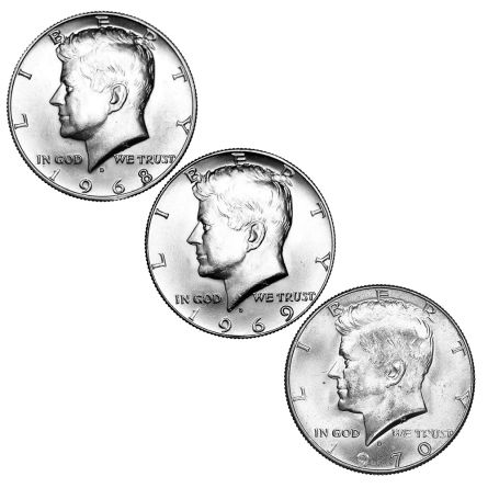10-Coin Roll of Silver Kennedys | US Coins | Csnmint.com