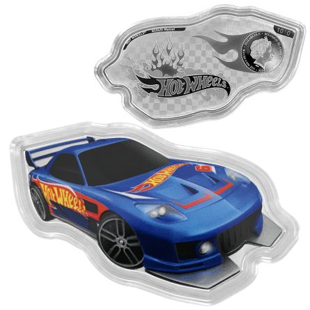 2025 Hot Wheels 24/Seven Silver Coin | US Coins | Csnmint.com
