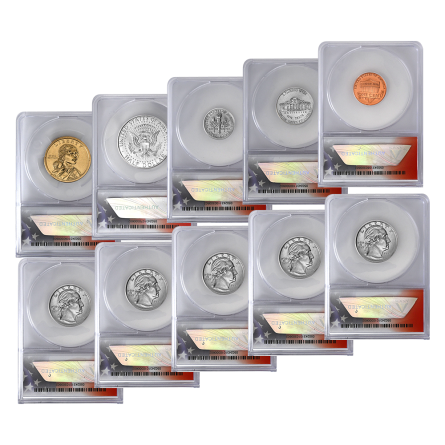 2025 P&D 20-Coin Mint Set – MS68 | US Coins | Csnmint.com