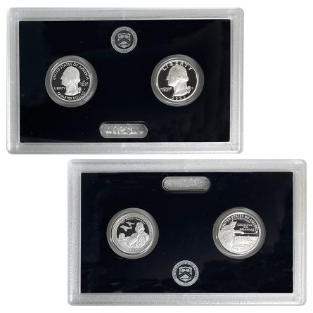 2021 Silver Proof Quarter America the Beautiful Set | US Coins ...