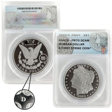 2023 Proof Peace & Morgan 6-Coin Set – PR70 | US Coins | Csnmint.com