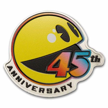 2025 45th Anniversary Pac Man Silver Coin | US Coins | Csnmint.com