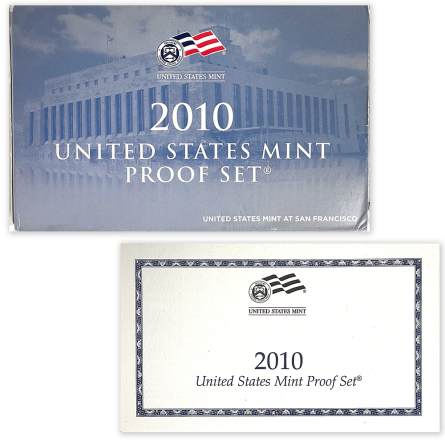 2010 Proof Set - Mint Packaging | US Coins | Csnmint.com