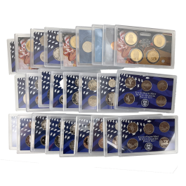 1999 – 2009 U.S. Mint Proof Sets | US Coins | Csnmint.com